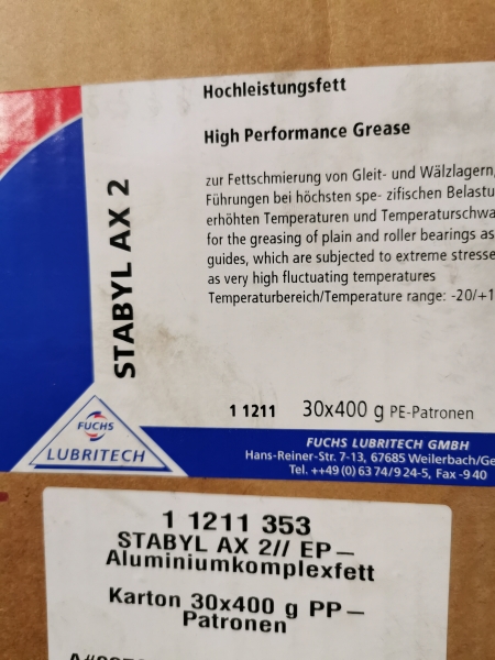 Öl-Prinz.de - FUCHS STABYL AX 2